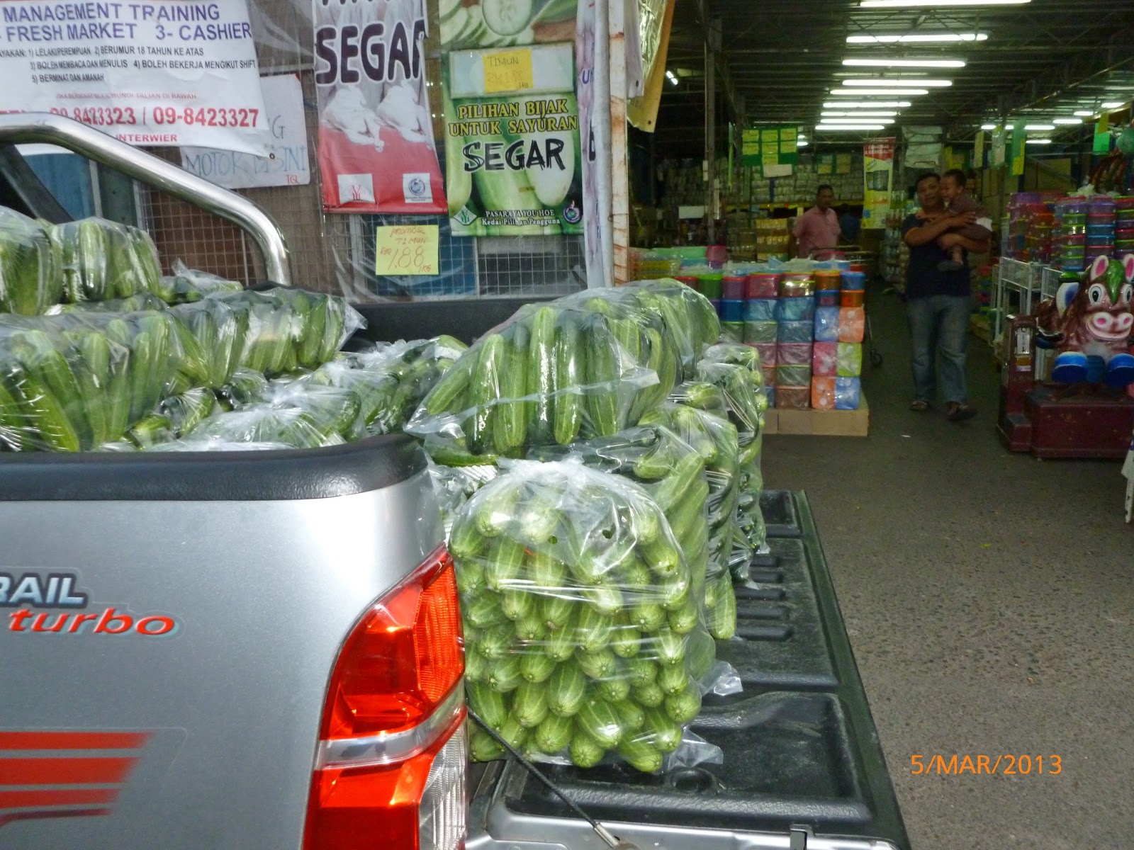 OBO: Projek Tanaman Timun Fertigasi Terbuka Di SMK Kuala Jengal, Dungun ...