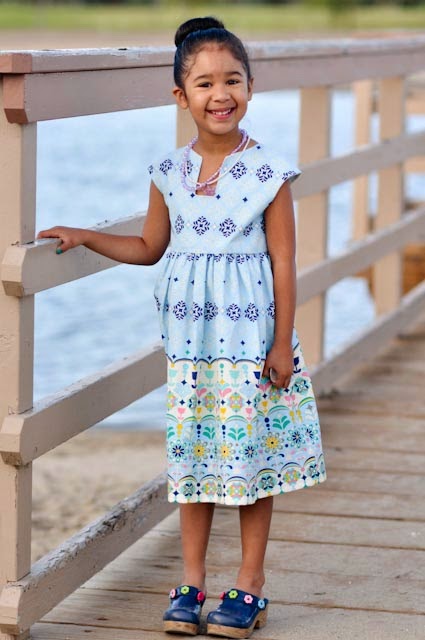 so-cal sewing mom: Perfect Pattern Parcel #2 - The Caroline Party Dress