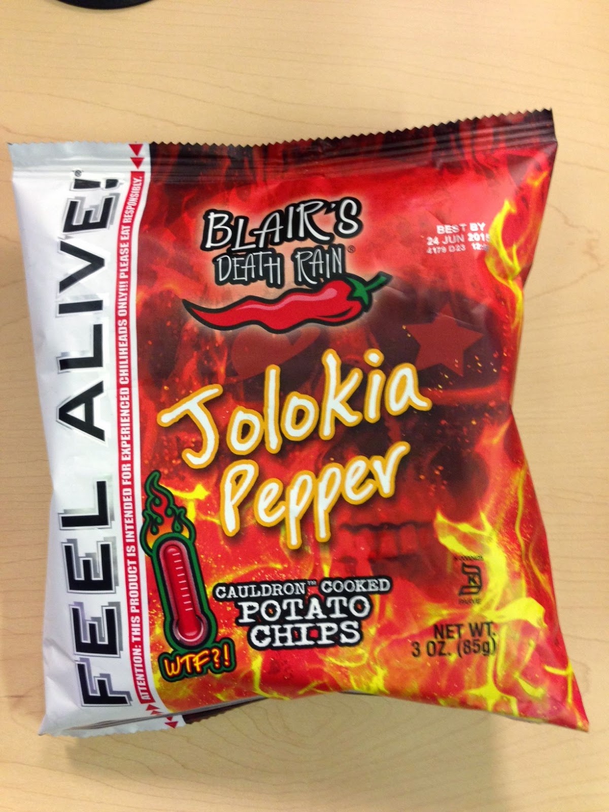 Winnipeg Chip Club: Blair's Death Rain Jolokia Pepper