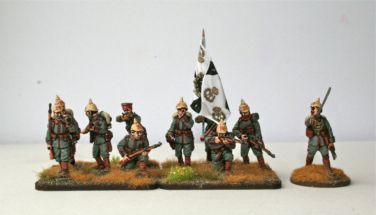 Black Powder Games: German WW1 infantry and their Advance Guard ...