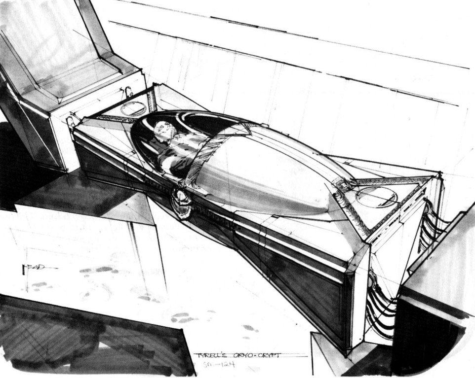 Flooby Nooby: Bladerunner: Concept Art, Sketches and Matte Paintings