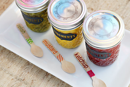 IHeart Organizing: Cute Condiment Jars, A Promo and a GIVEAWAY!