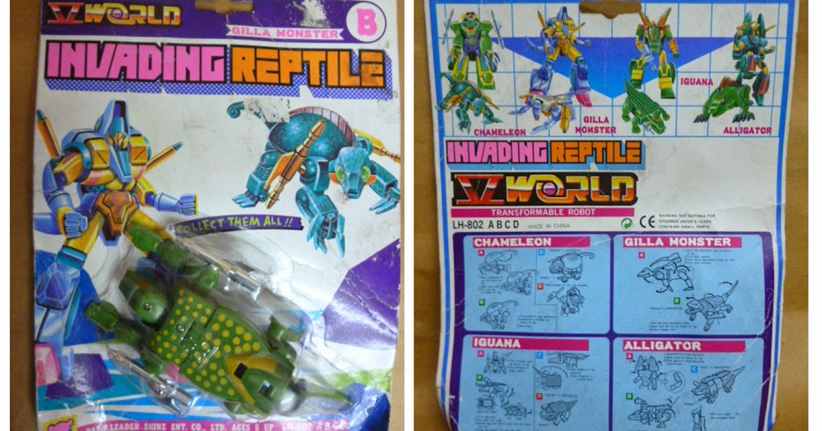 ROBO-SYNERGY: INVADING REPTILE / ROBO-REPTILES / REPTILIBOTS