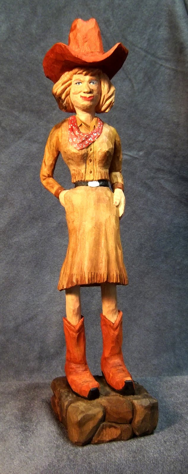 North Idaho Carver: Cowgirl Saturday Night