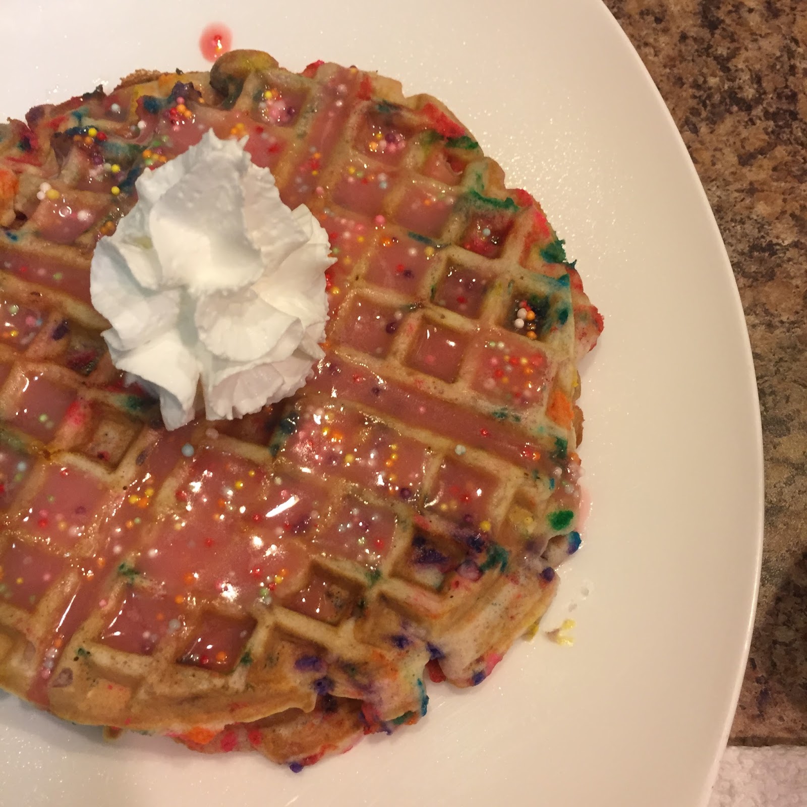 Funfetti Waffles