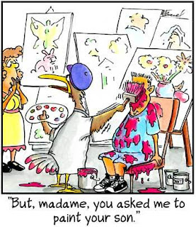 Let's Make a Painting: Art Humor