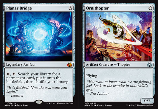 Magic the Gathering Adventures: Aether Revolt Review: Artifacts