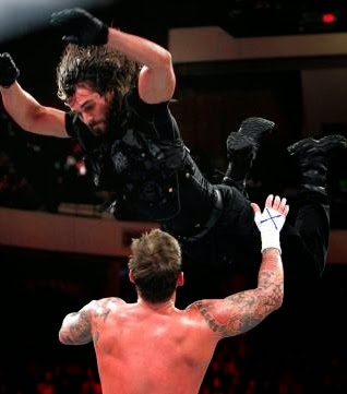 WWE In live!!!!: CM PUNK vs SETH ROLLINS