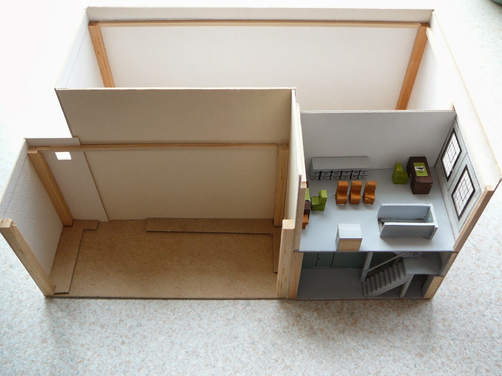 The REC HALL RAILROAD: Ice House