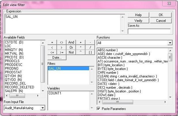 ACL (Audit Command Language)