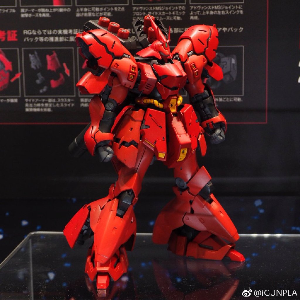 RG #29 1/144 MSN-04 Sazabi Exhibited at Shizuoka Hobby Show 2018