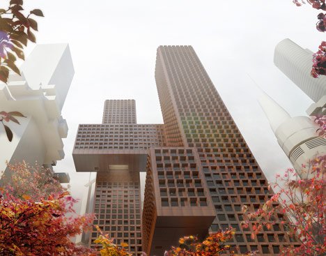 An Impressive Hashtag Tower in South Korea: Hashtag Tower, South Korea