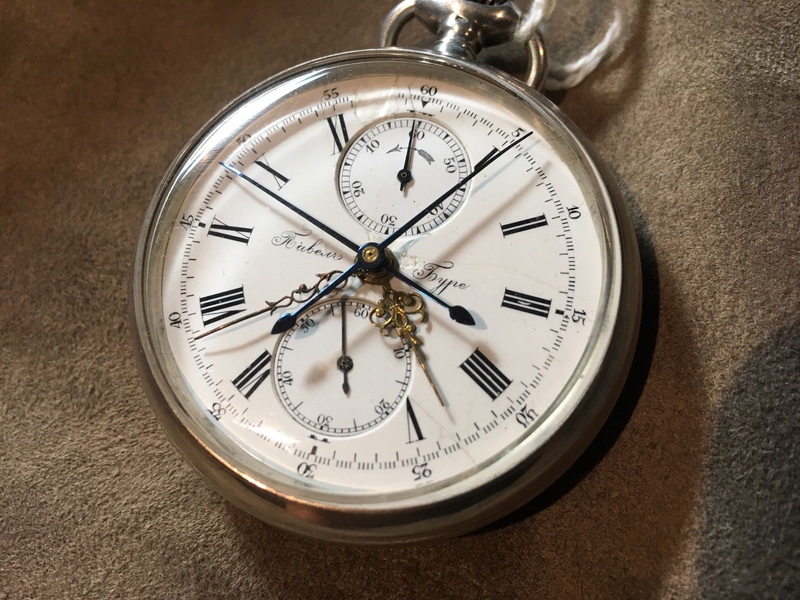 Pavel Bure split second pocket watch (1907) - Pavel Bure watches