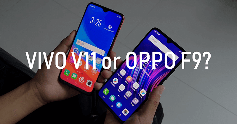 Watch: Vivo V11 vs OPPO F9 - Comparison