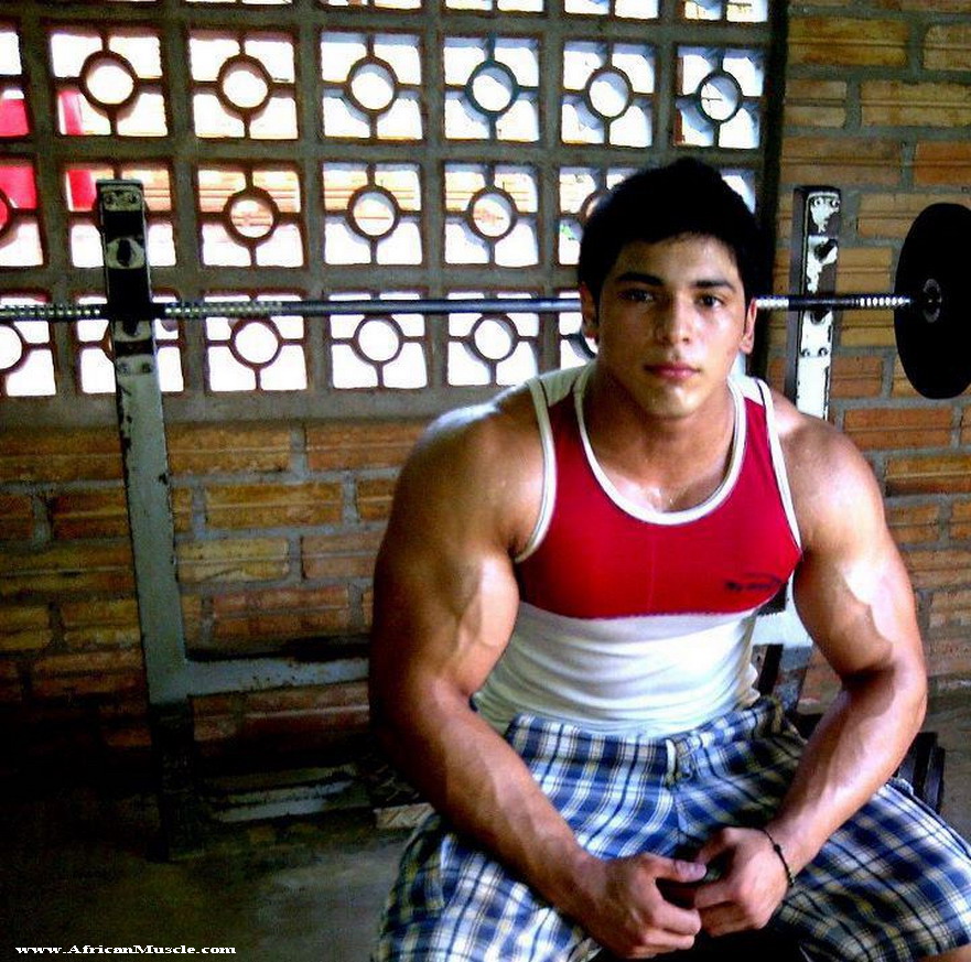 the beauty of male muscle: Romaine