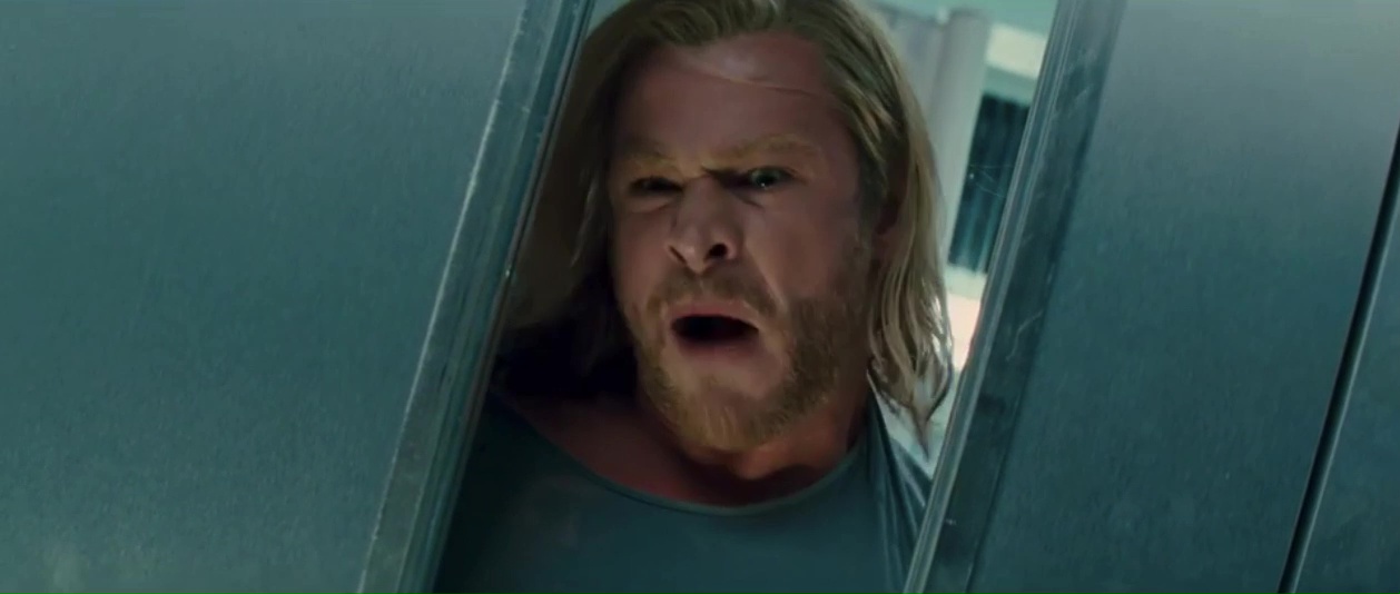 ausCAPS: Chris Hemsworth shirtless in Thor