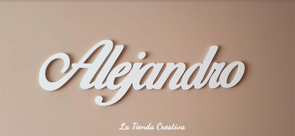 La Tienda Creativa - Letras para decorar y mucho más: La habitación de ...
