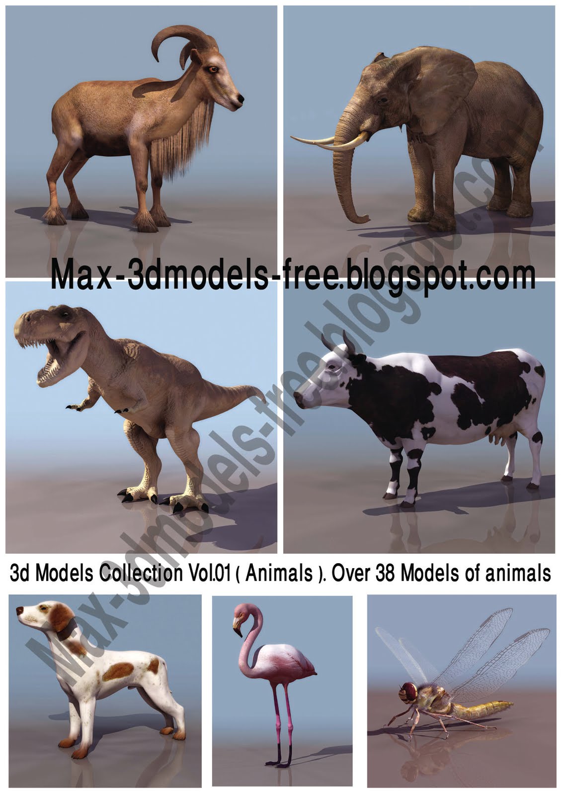 Free 3d models, 3d scenes, 3ds Max tutorials, Cinema 4d models, maya ...