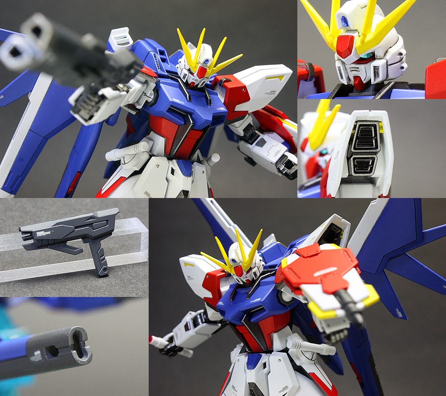 GUNDAM GUY: HG 1/144 Build Strike Gundam Full Package - Painted Build