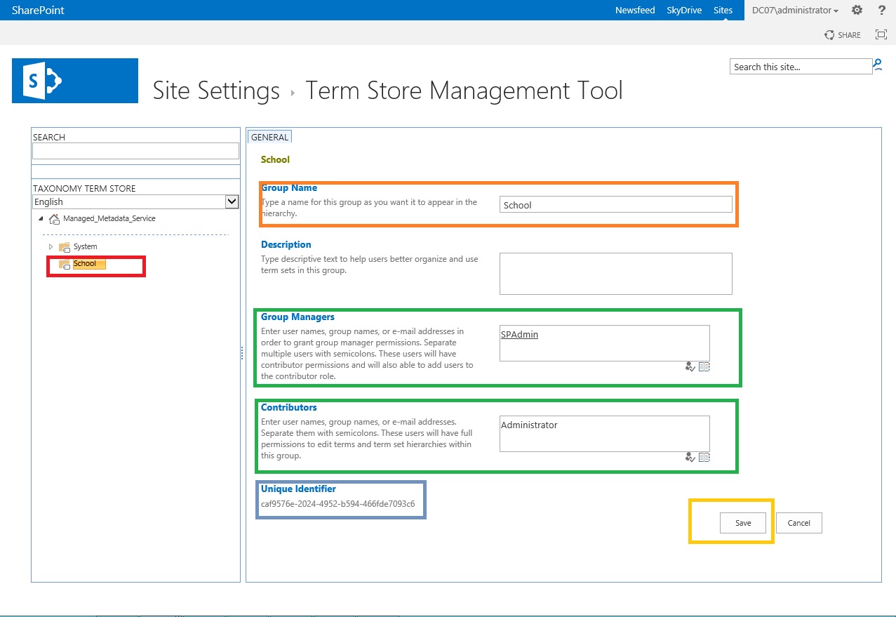 Sharepoint 2013 Create Term Set Terms Assign Managed Metadata To A Listlibrary Column