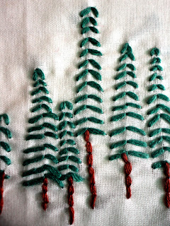 THE DELICATE EMBROIDERY: Hand embroidery Basic Stitches - Flat Stitch ...