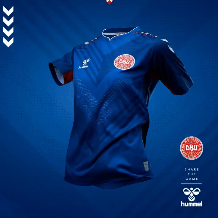 Hummel Denmark 2019 Women's Home & Away Kits Released - Footy Headlines