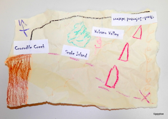 Tippytoe Crafts: Treasure Maps