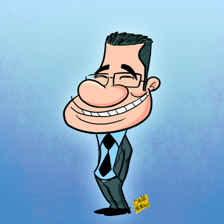 Omar Momani cartoons: Mustapha Al Agha