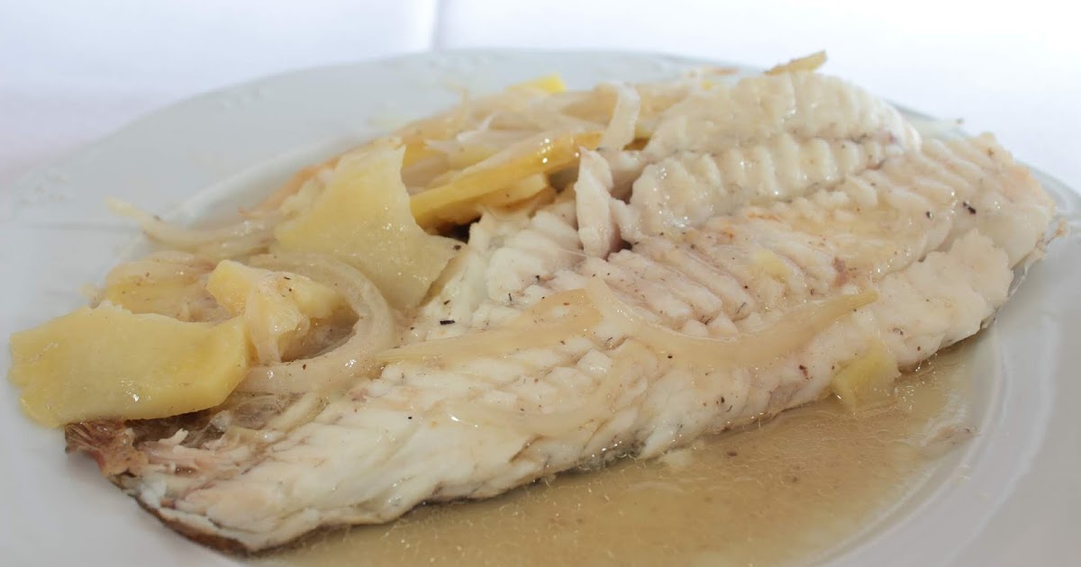 Rodaballo al horno