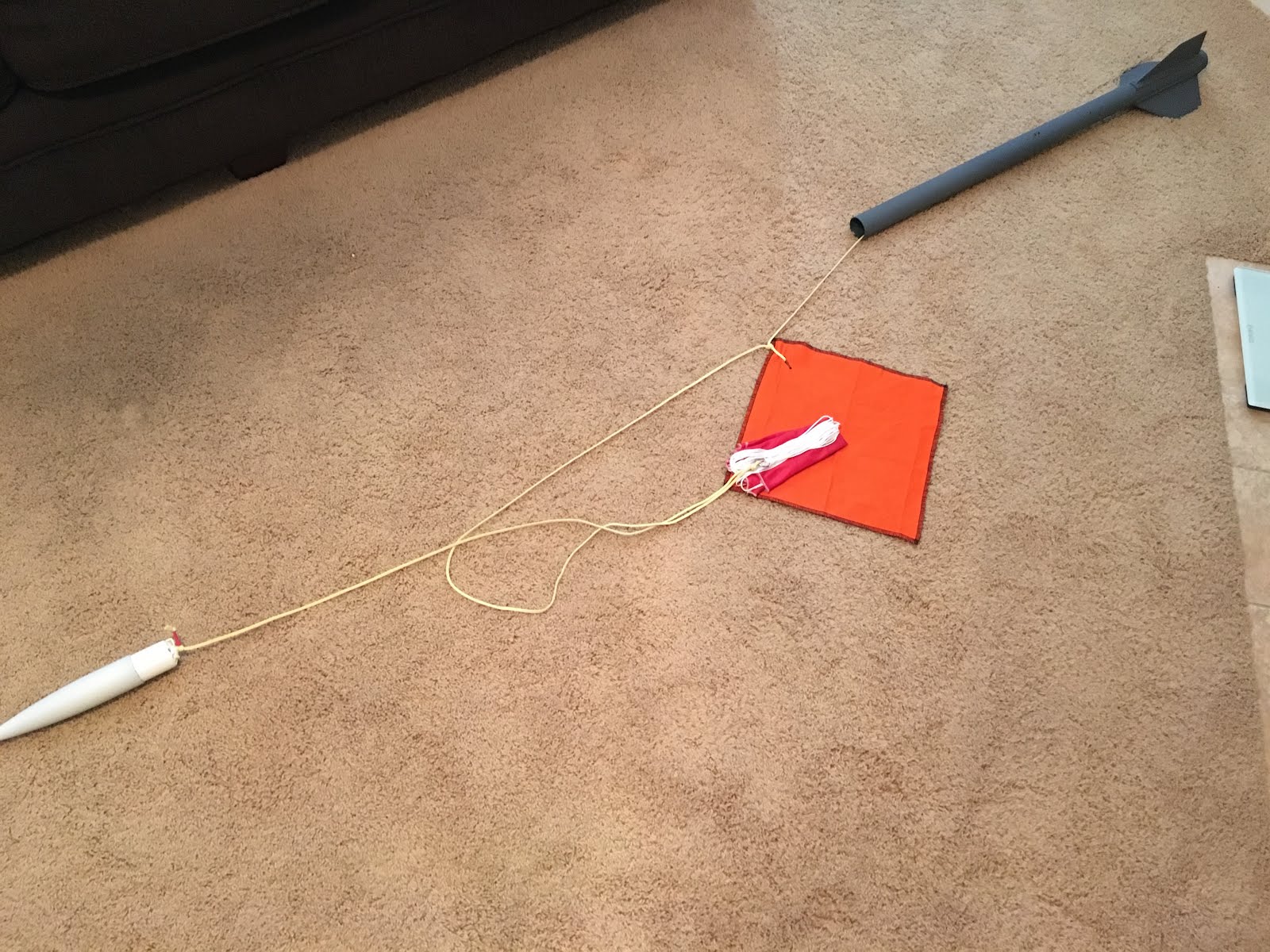 Mad Scientist Prototyping: High Power Rocket (L1-001)