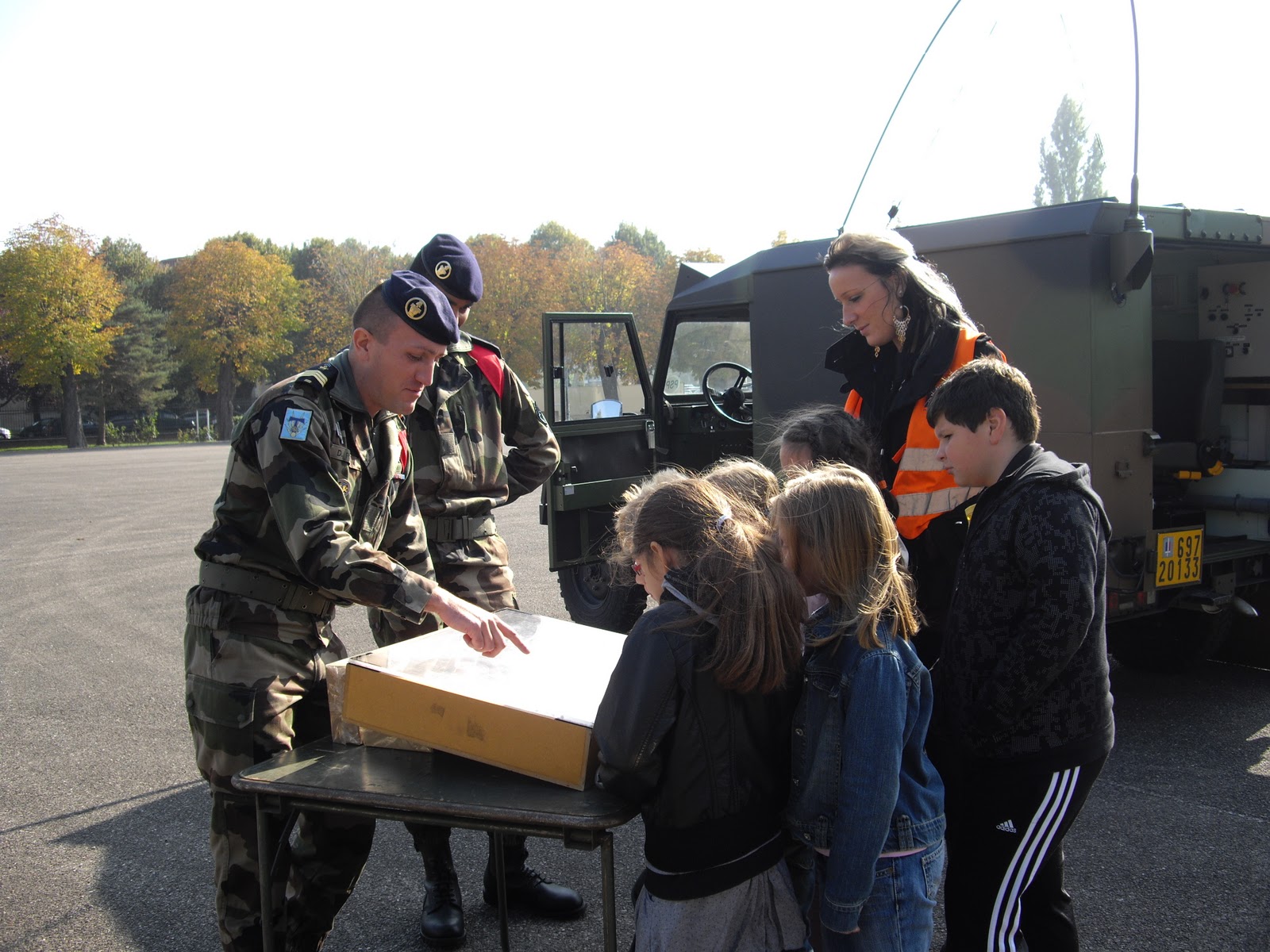 MR-Cattenom-Visite de la caserne militaire: Viste de la caserne militaire