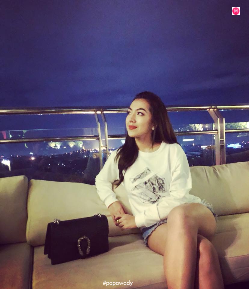 Warso Moe Oo Photoshoot , Night Out Snaps and Chaung Thar Beach Photoshoot