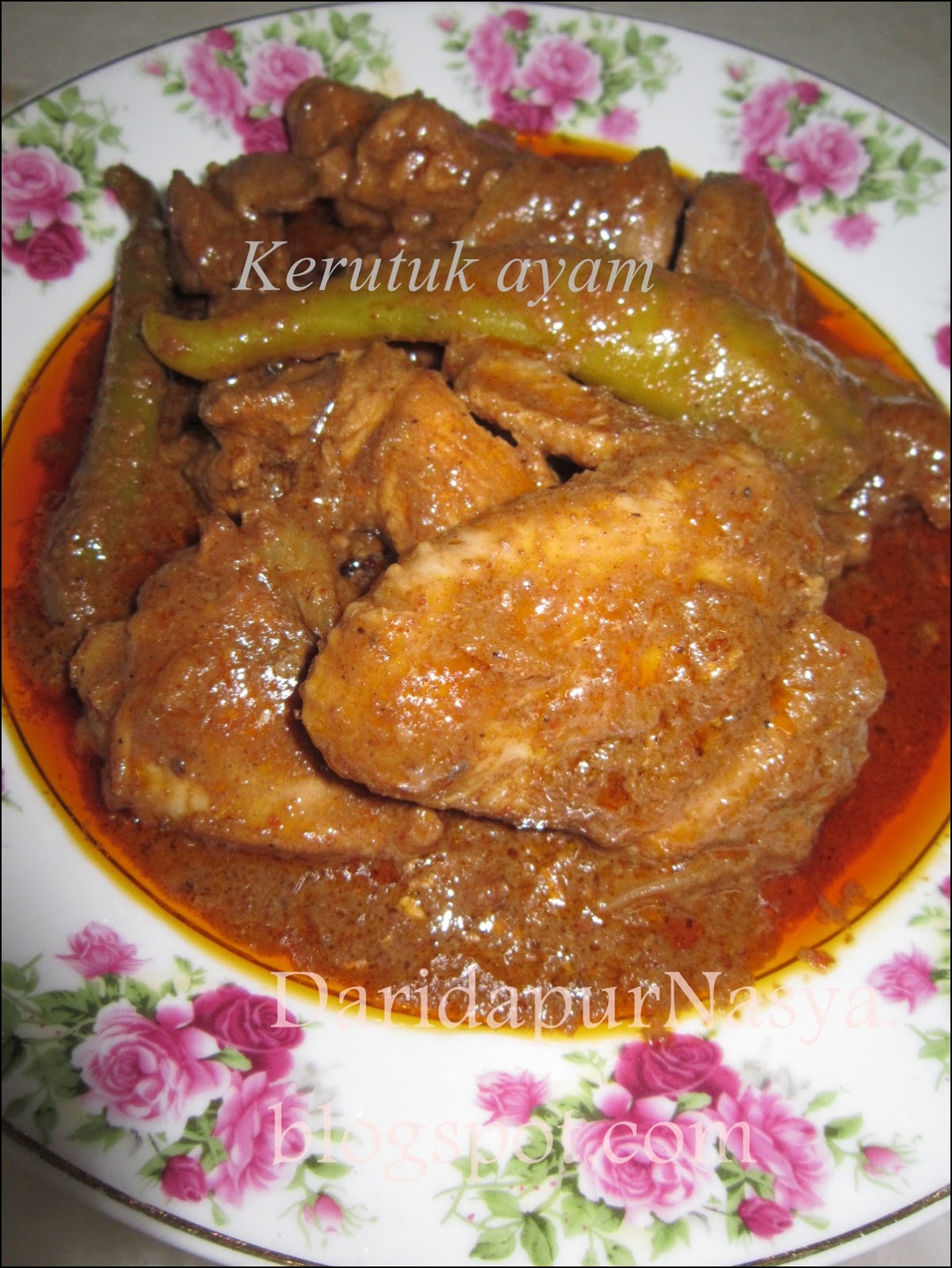 Dari Dapur NaSya: Kerutuk Ayam Kelantan