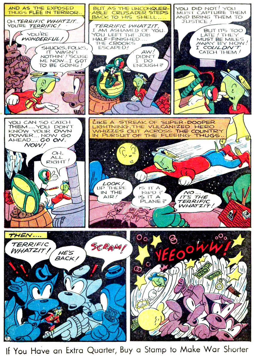 Pappy's Golden Age Comics Blogzine: Number 1414: McSnurtle the Turtle ...