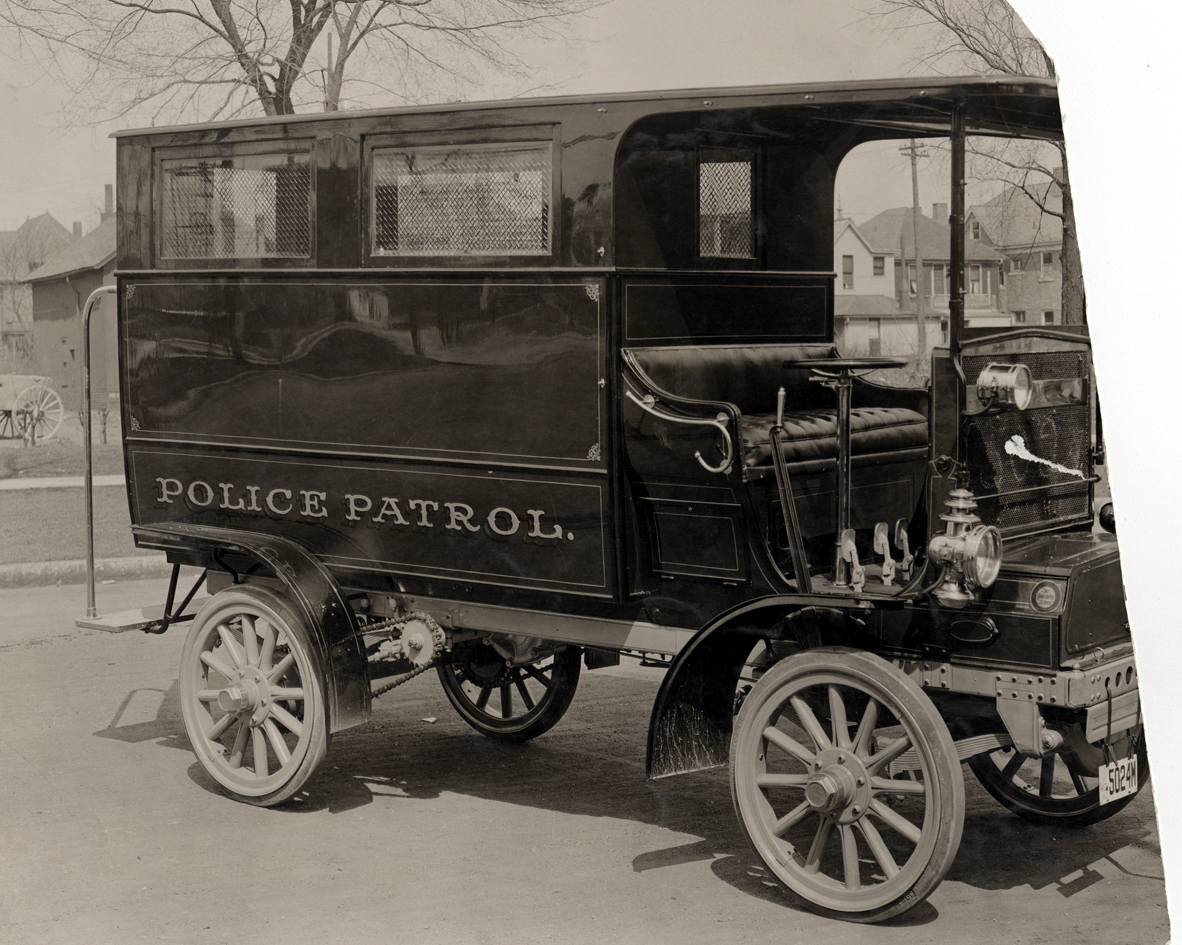 Just A Car Guy: police vehicles, 1880 - 1920s