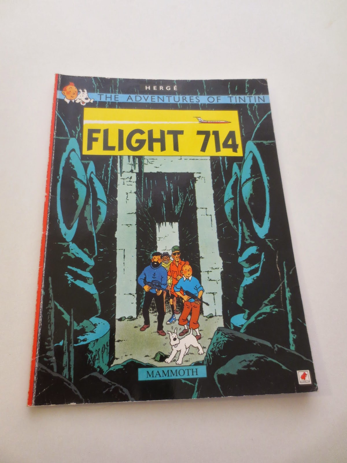 Too many words to tweet: Flight 714 - Herge