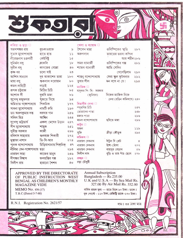 ধুলোখেলা - A Bengali Magazine Archive: Suktara Pujabarshiki 1399 or 1992