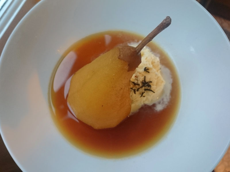 RECIPE: Bonfire Toffee Tea Poached Pears - The Graphic Foodie ...