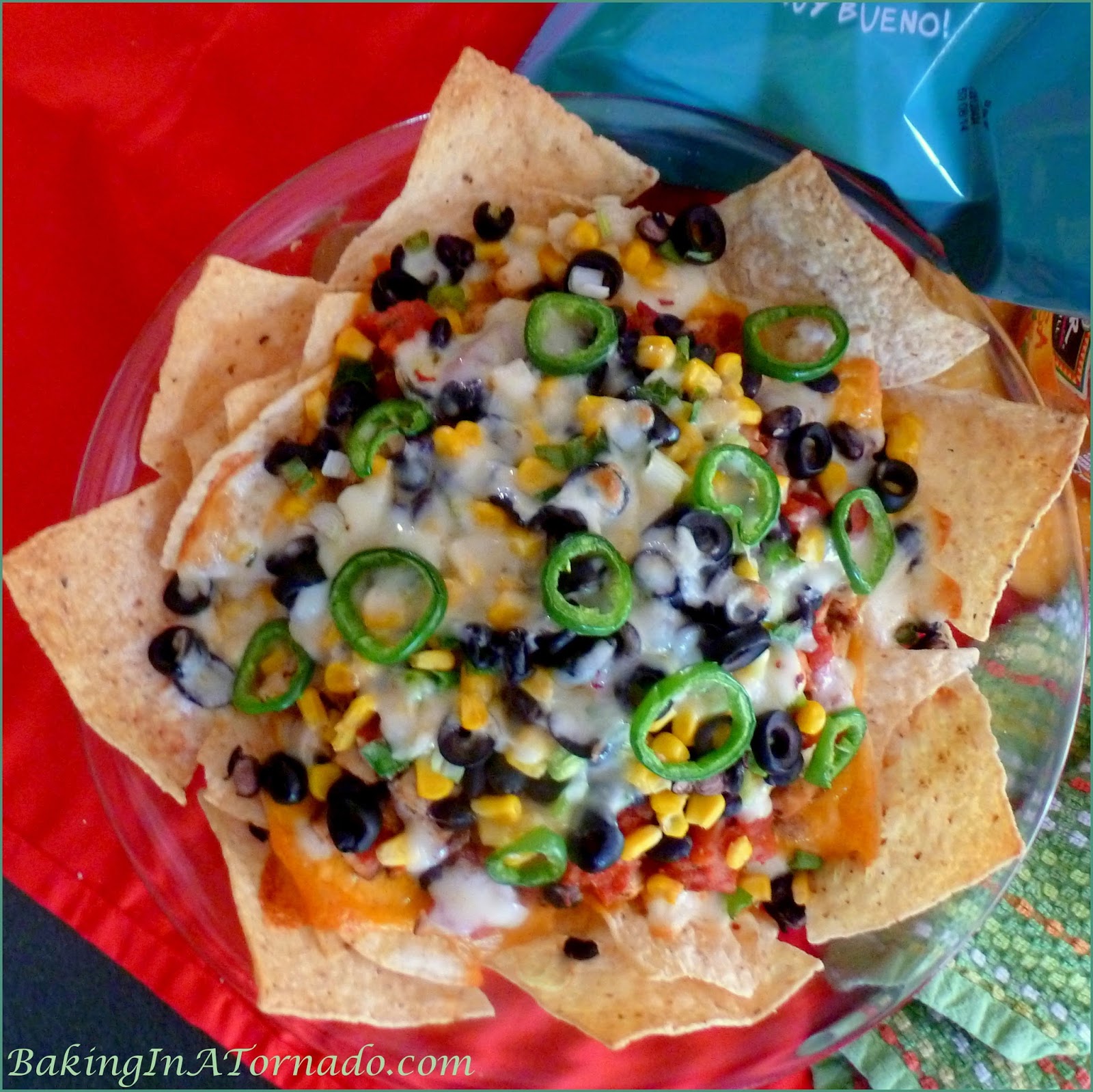 Baking in a Tornado: Sriracha Chipotle Ranch Chicken Nachos: Blog With ...