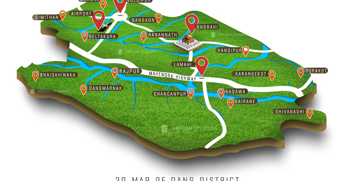 Nikson Studios: Map of Dang, 3D