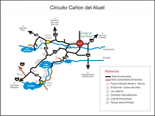 ARGENTINA ME ATRAPA: DIQUE EL NIHUIL, San Rafael, Mendoza
