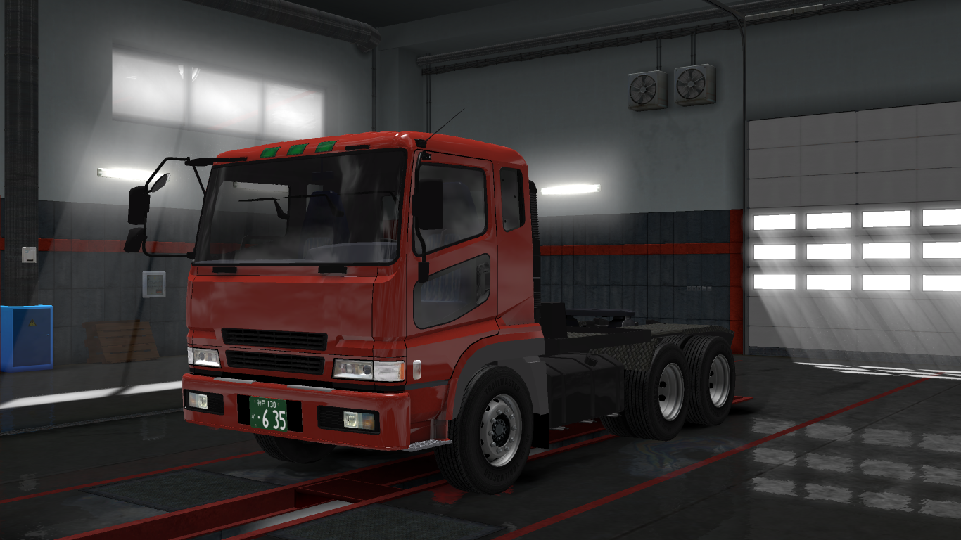 fuso super great KC-FV513HR - Mod ETS2 Indonesia