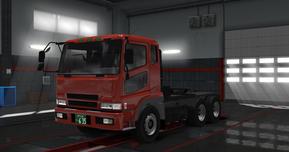 fuso super great KC-FV513HR - Mod ETS2 Indonesia
