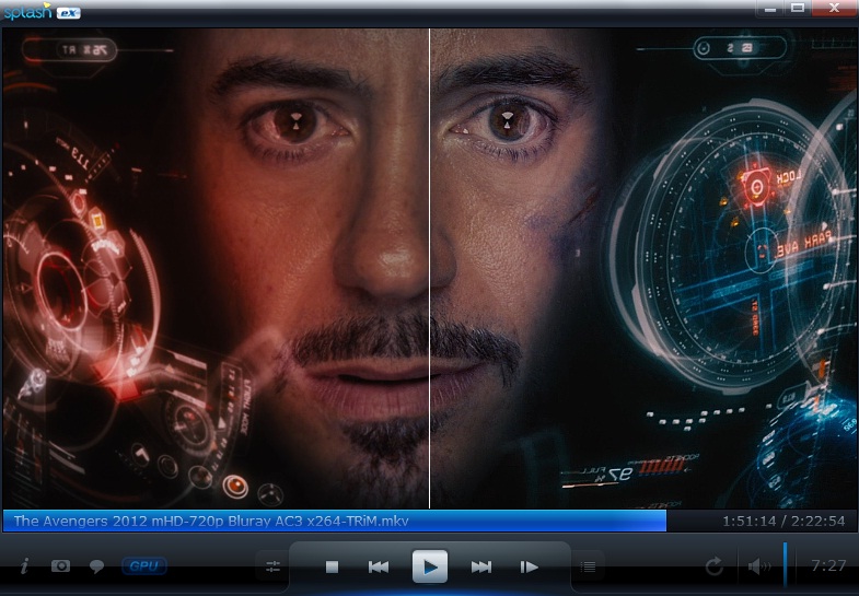 Mirillis Splash Pro EX 1.13.1 - Reproductor de Video optimizado para HD