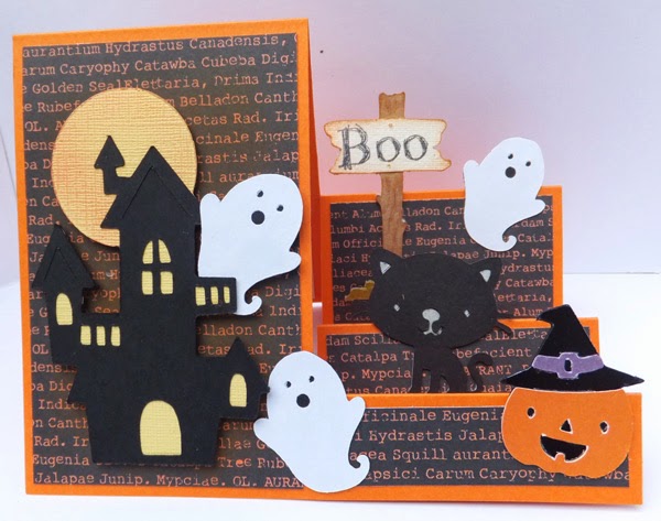 Paper Panacea: At last - a Halloween card...