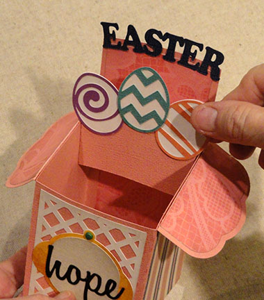 Needles 'n' Knowledge: Bunny Easter Box Card