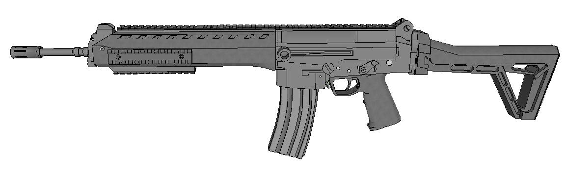 Alan Ferreira Design 3D: [Novo] Fuzil Imbel IA2 5,56mm, das Forças ...