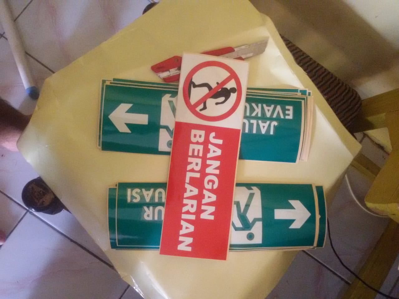 Safety Sign Rambu Keselamatan Kerja / K3 Telkom Kudus ~ Advertising ...