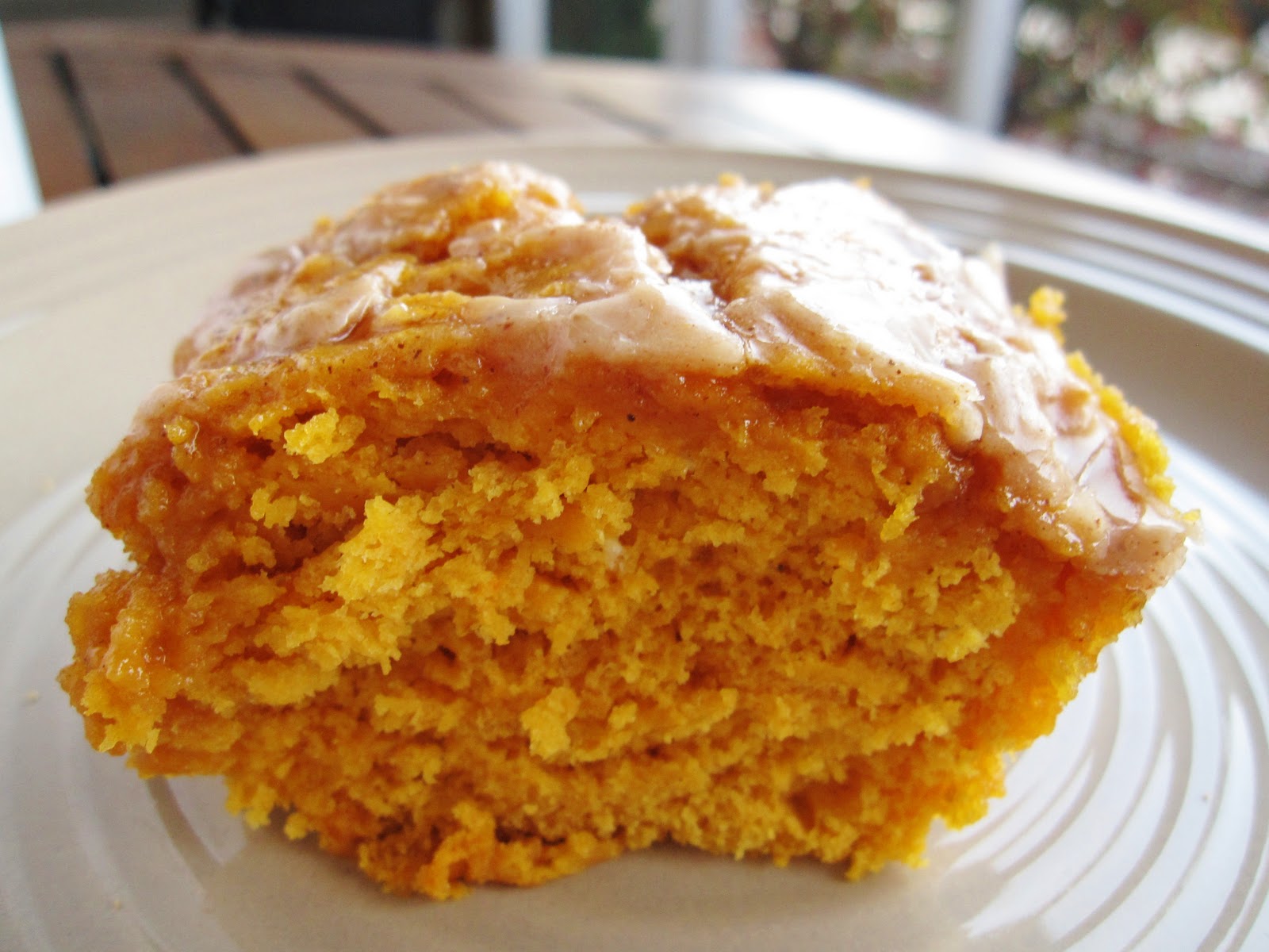Paprika Princess: Pumpkin Cake with Spiced Apple Glaze