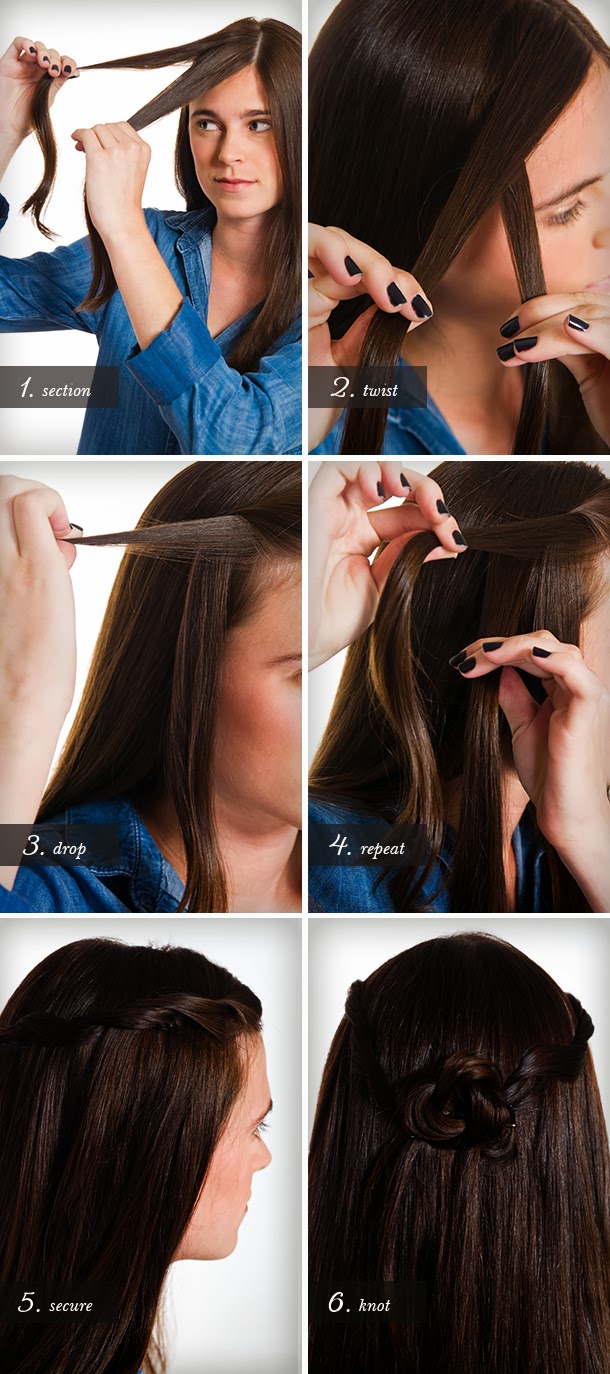 Coiffure Simple Cheveux Long Lisse | Theda Wilson Blog